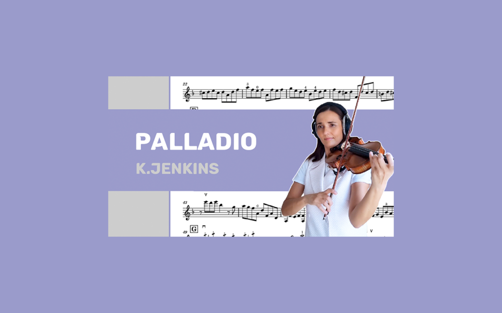 K.Jenkins | Palladio (Allegretto) - violin & piano (piano backing track ...